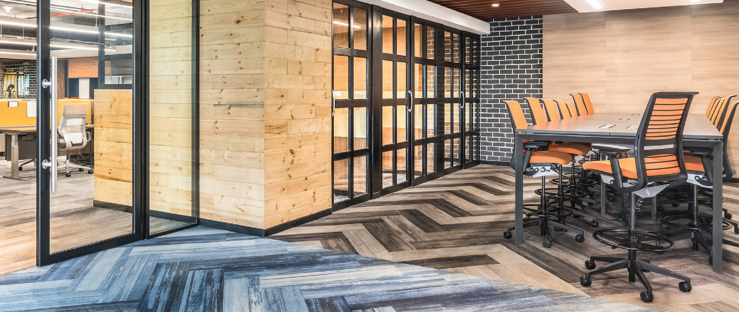 High-class office furniture perfect beauty in the work space