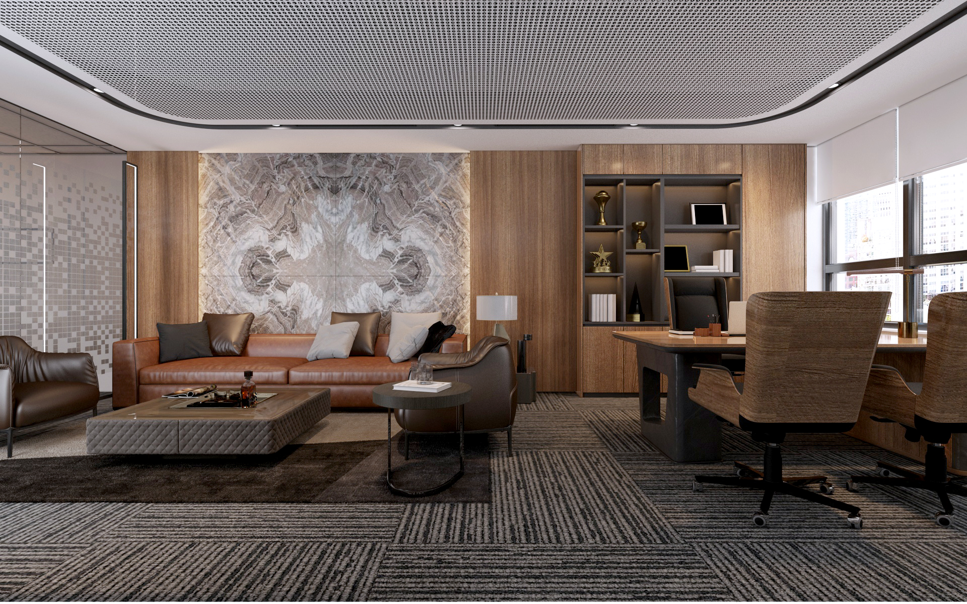 Design of the director's room should pay special attention to the ...